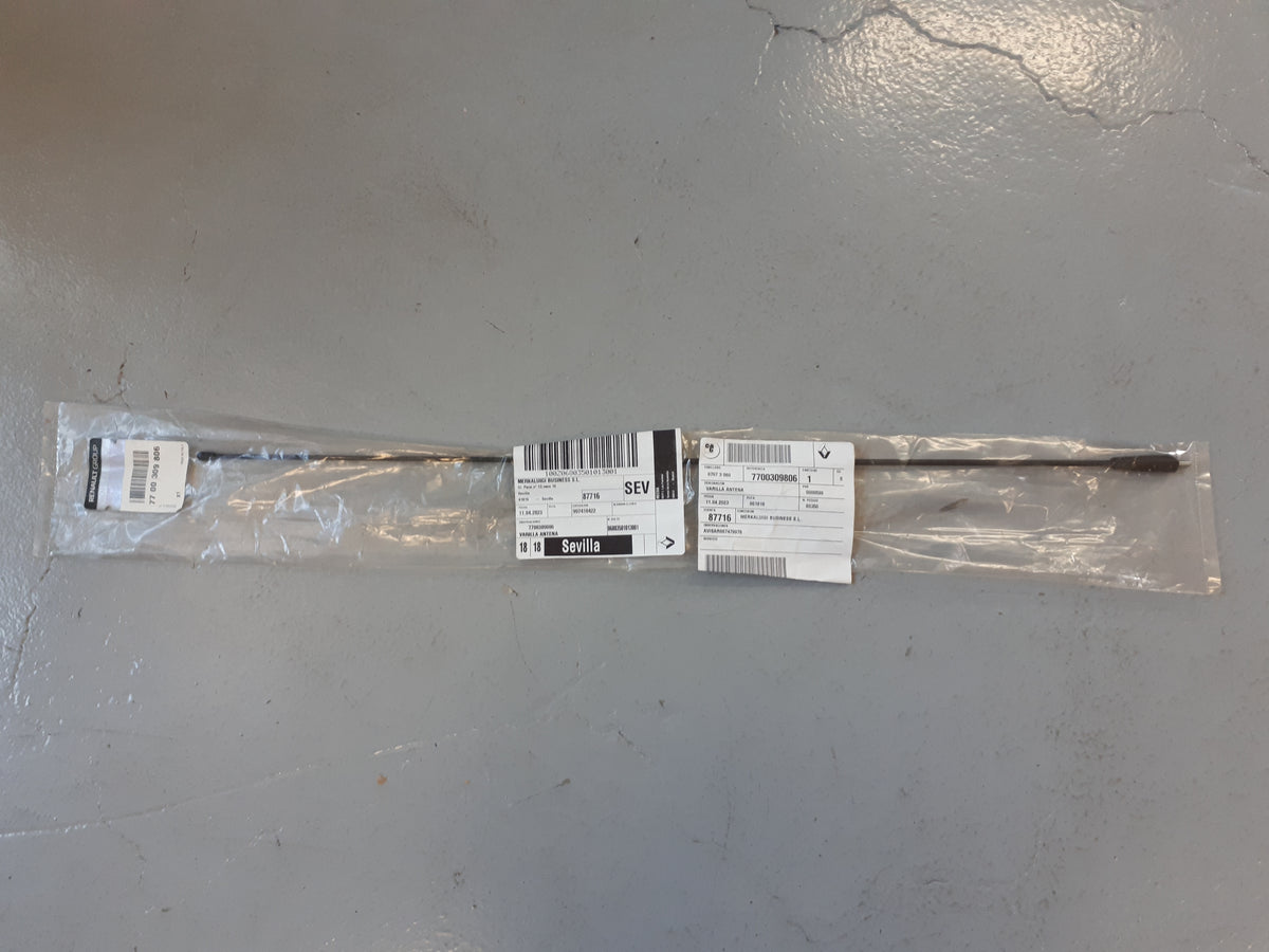 Antena ORIGINAL de Renault Larga varilla 7700309806 – MLBMOTOR