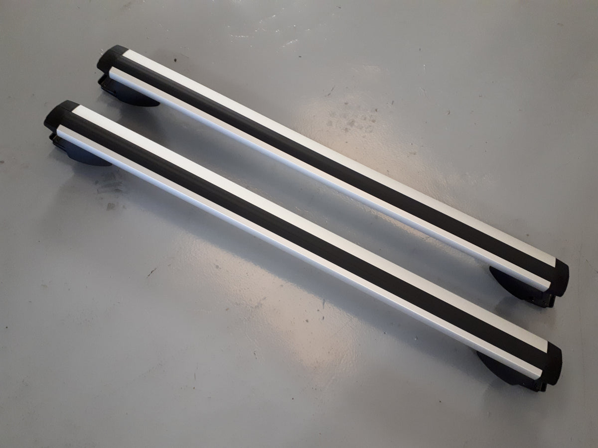 Set of 2 roof bars Aluminum Dacia Duster II 2018-2022 on ORIGINAL long ...