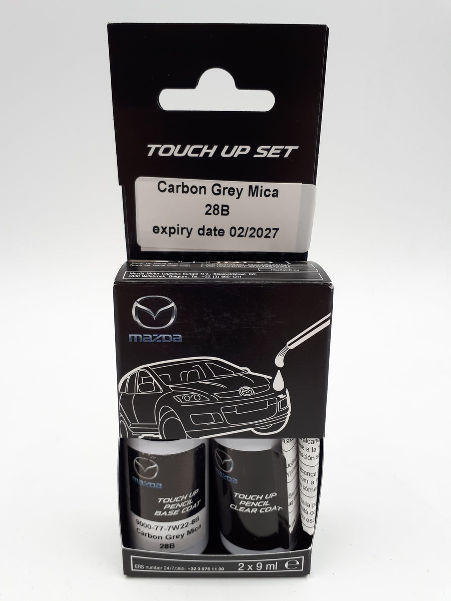 Genuine Mazda TUP CARBON GRAY MICA 28B Touch Up Brush Kit OEM part ...