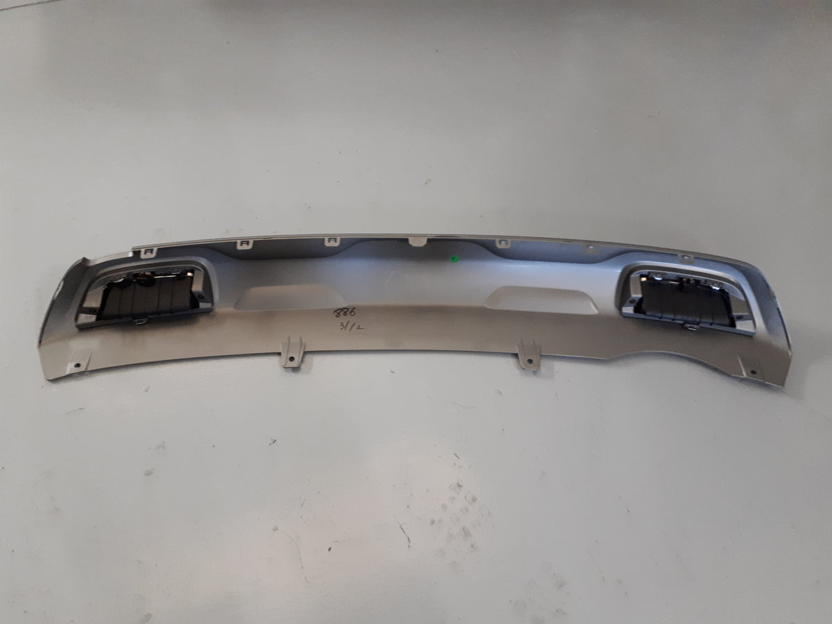 Ski Spoiler Trasero doble cánula Gris inyectado Renault Arkana ORIGINA ...