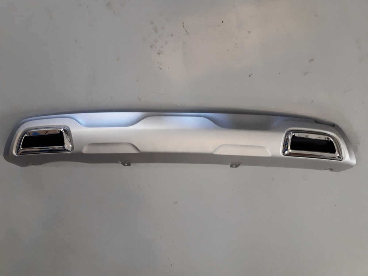 Ski Spoiler Trasero doble cánula Satinado metalizado Renault Arkana OR ...