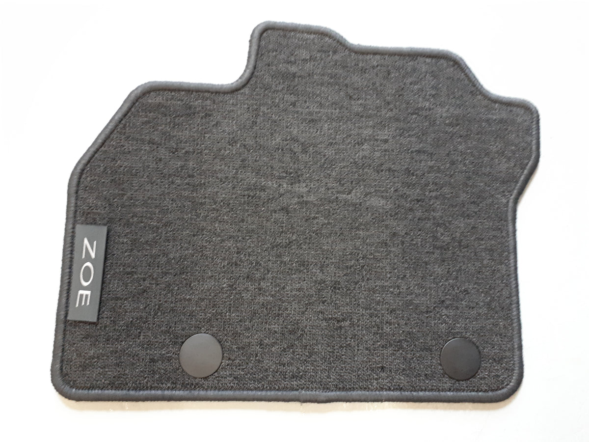 Set of 4 comfort textile floor mats Renault ZOE phase 1 (2012-2019) OR ...
